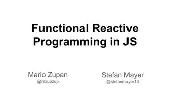 Functional Reactive Programming With RxSwift | PPT
