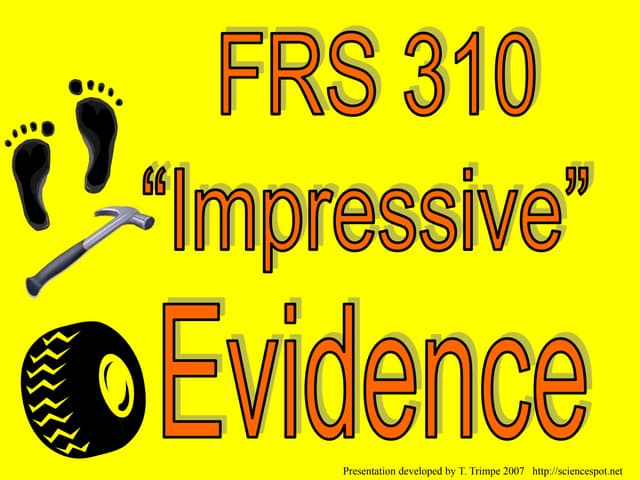 Physical Examination Of Tyre Marks | PPTX