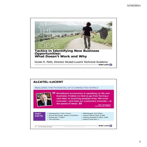 Alcatel lucent | PPTX
