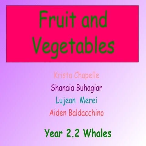 Fruit | PPT