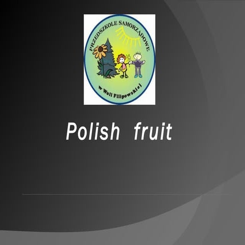 Trees And Fruit Pptx