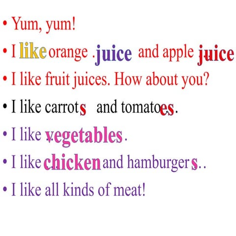 ESL Lesson Fruit | PPTX