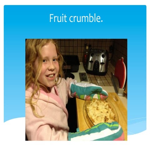 Apple crumble | PPTX