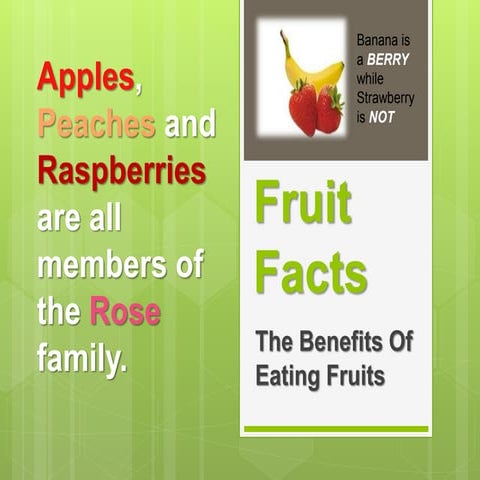 Fruit facts | PPTX