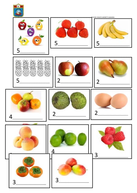 Práctica de singular plural animals and fruit and vegetables | DOC