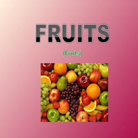 Fruits | PPT