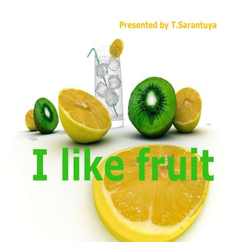 Fruits | PPT