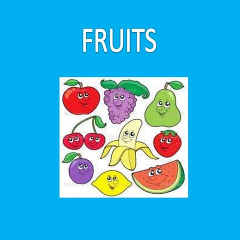 Fruits | PPTX