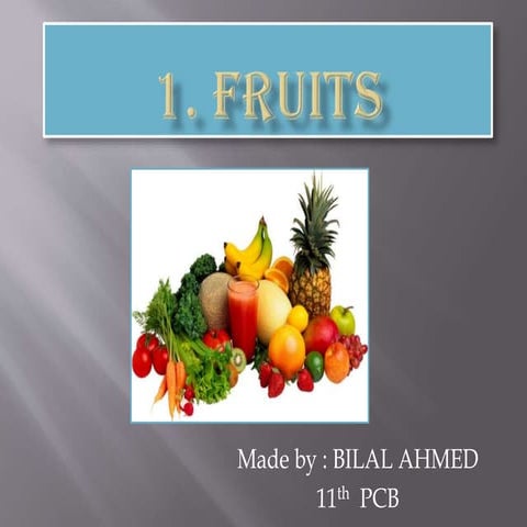 Fruits | PPT