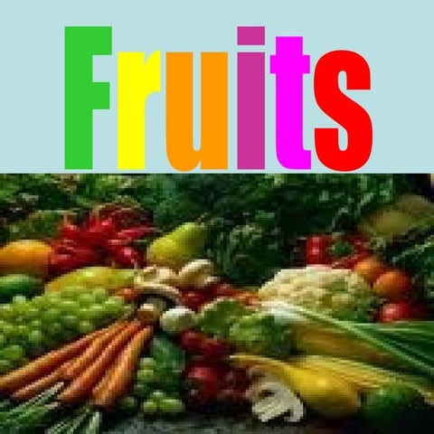 Fruits | PPT