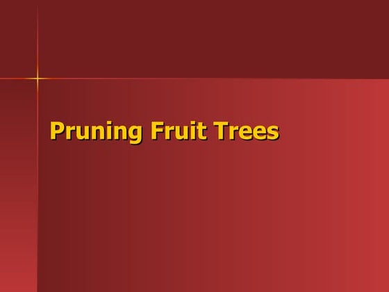 Taining and pruning in horticultural crops | PPTX