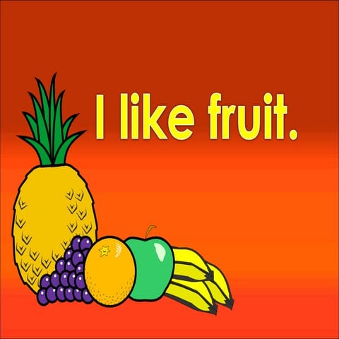Fruits lesson | PPT