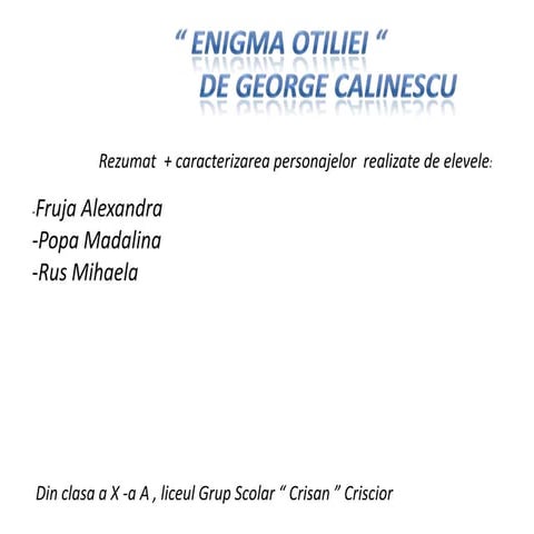 Fruja Alexandra, Popa Madalina, Rus Mihaela | PPT