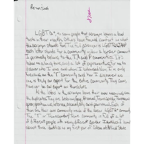 DCA Pre-Writing | PDF