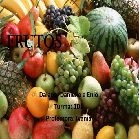 Frutos biologia | PPTX