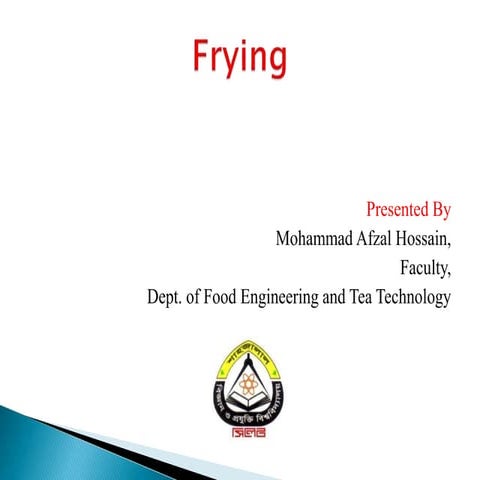 Key words in Food Technology | PPT