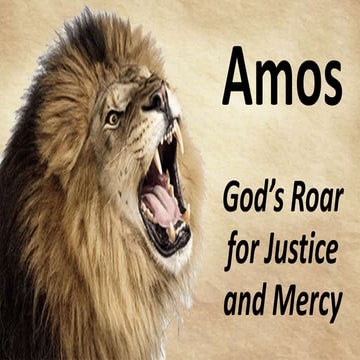 Amos 5: Out of the Frying Pan and into the Fire | PPTX