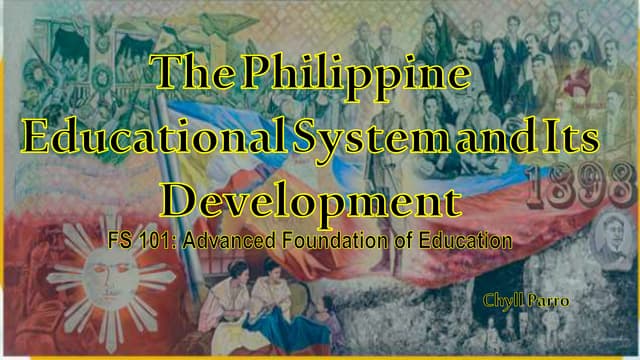 History of Education in the Philippines.pptx | Education