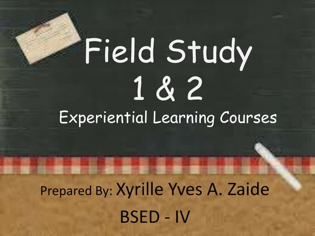 Field Study 1, Episode 5 "Individual Differences And Learner’s ...