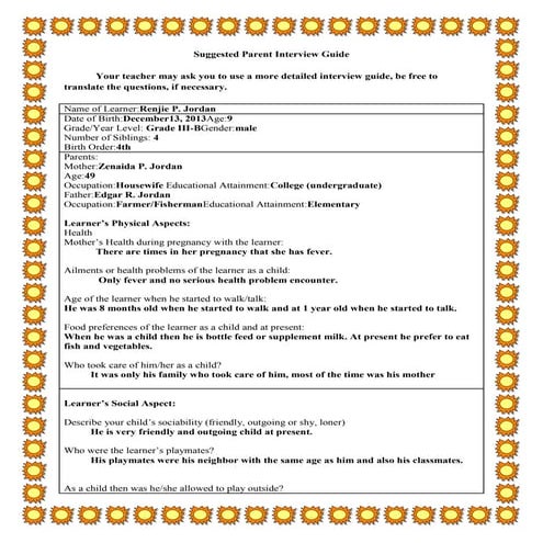 Sample lesson plan research | DOC