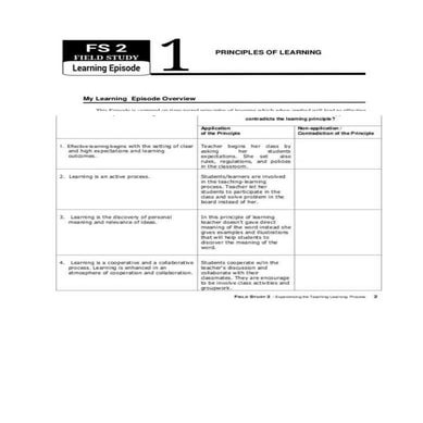 Fs2 OBE 2018 , All episodes | PDF