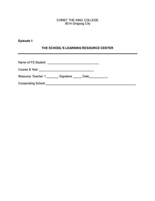 Electronic resources evaluation form (elms) | DOC