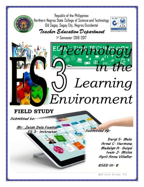 Field Study 1-Episode 1 | PDF