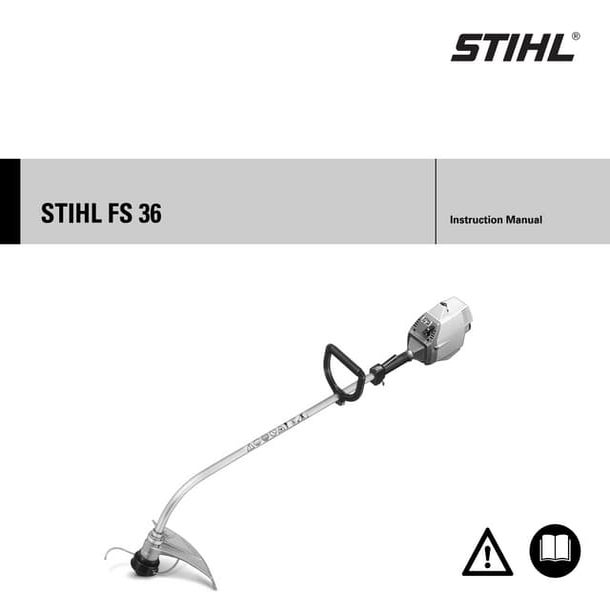 Sthil fs36 lawn trimmer original owners manual.pdf