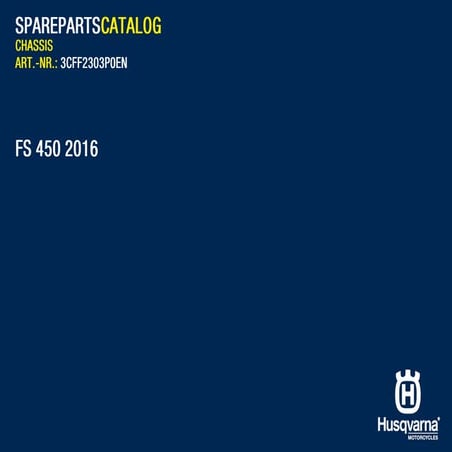Fs 450 2016 chassis | PDF
