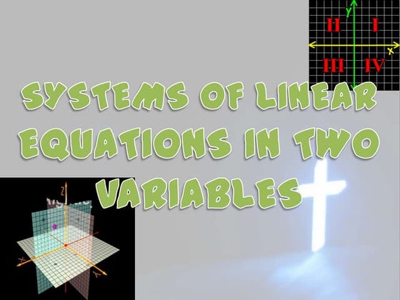 CLASS X MATHS LINEAR EQUATIONS | PPT