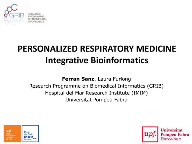 Integrative Bioinformatics | PPT Integrative Bioinformatics | PPT