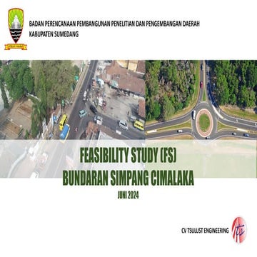 FS Bundaran Cimalaka Kabupaten Sumedang Jawa Barat | PDF