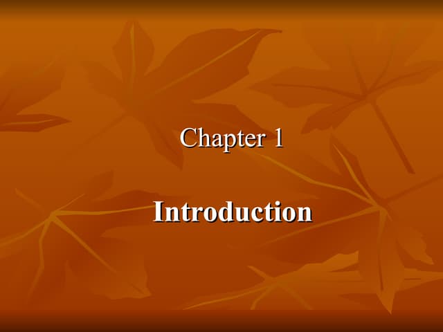 Fs Ch 1 | PPT