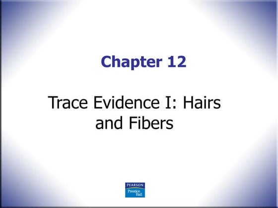 Hair as a forensic evidence | PPT