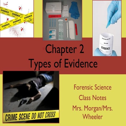 Forensics Ch 2 notes | PPT