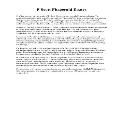 Essay Questions For The Great Gatsby.pdf