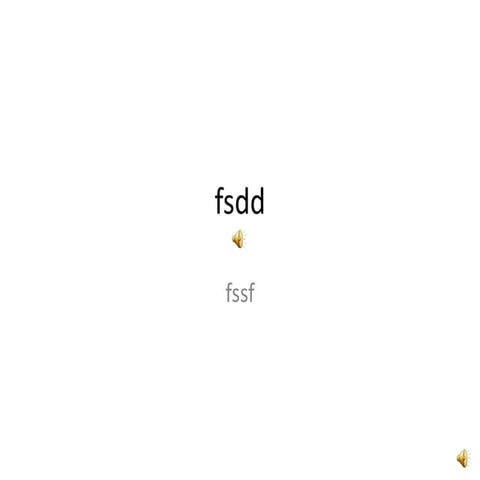Fsddsa | PPT