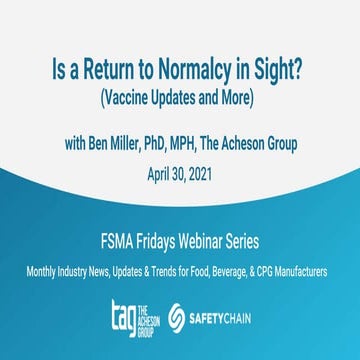 Building an Auditable, Measurable Food Safety Culture | FSMA Fridays | PDF