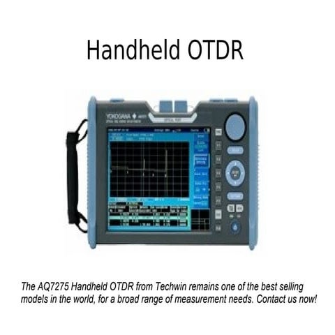 Handheld OTDR | PPT