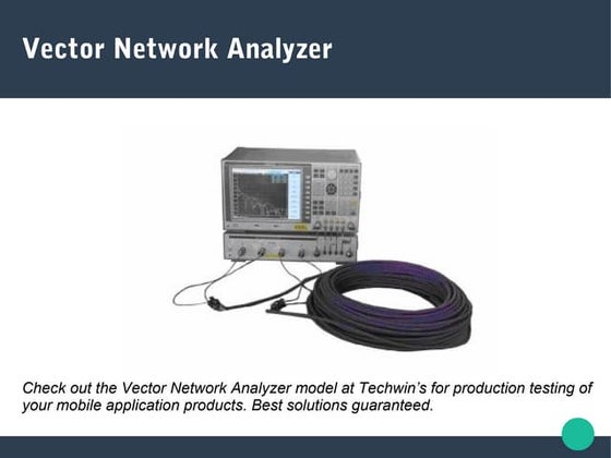 Vector Network Analyzer | PPT