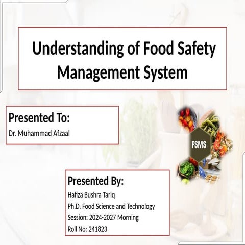 FSMS Presentation Food Safety 29-May-2025.pptx