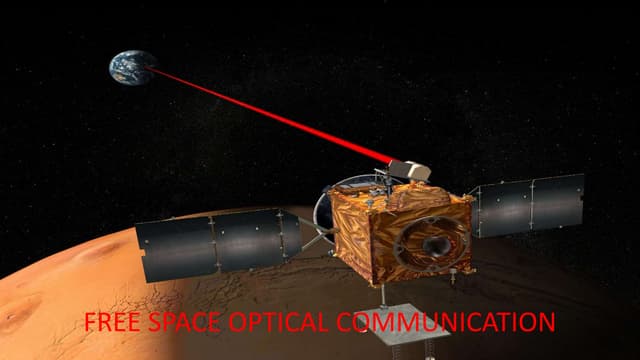 Free space optical communication | PPT