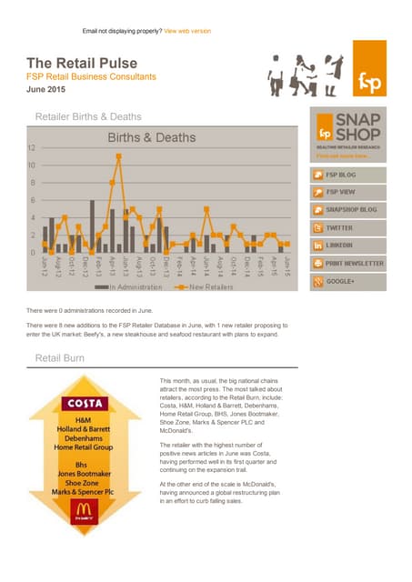 Retail Pulse - July 2014 | PDF