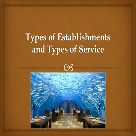 Types of table service | PPTX