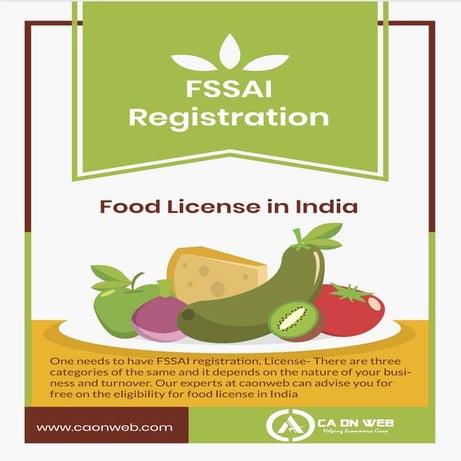 Fssai registration in india | PDF
