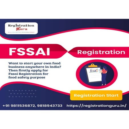 Best FSSAI Registration Service in India | PDF