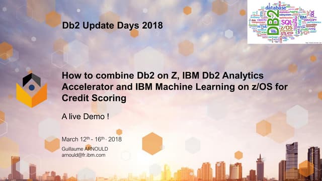 How To Combine Db2 On Z Ibm Db2 Analytics Accelerator And Ibm Machine 2818