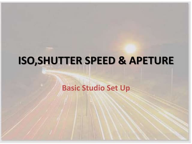 Understanding Camera Exposure, Aperture, ISO & Shutter Speed