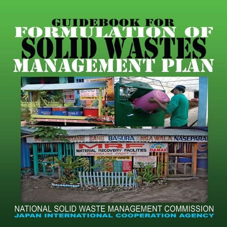 Guidebook for Formulation of Solid Waste Management Plan | PDF
