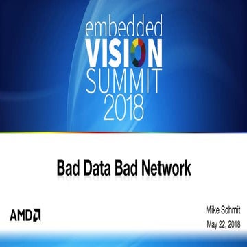"Bad Data, Bad Network, or: How to Create the Right Dataset for Your ...
